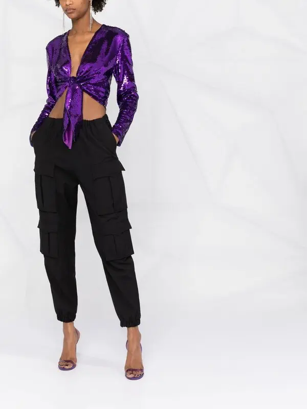 TOM FORD Tie-fastening Sequin Blouse