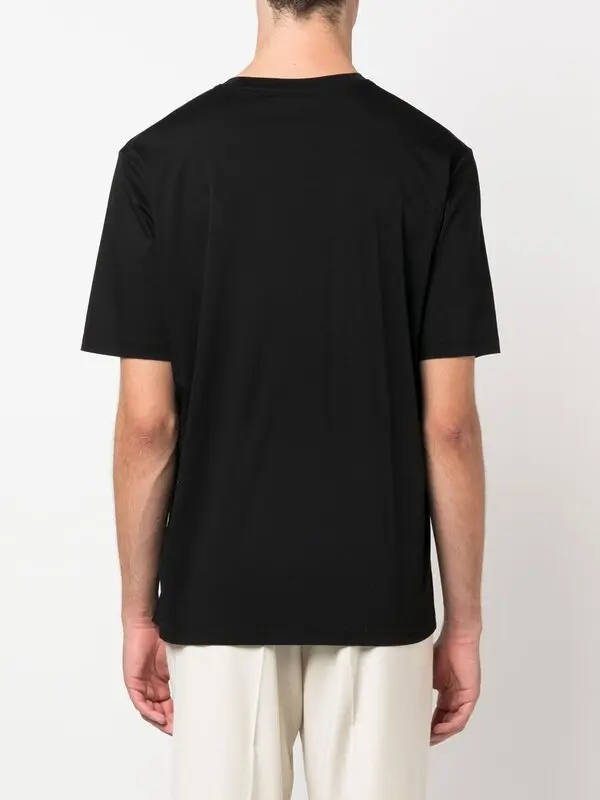 JIL SANDER Short-sleeve Cotton T-shirt - Black
