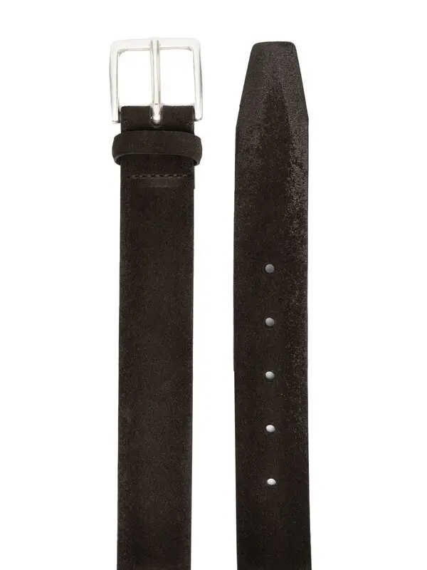 Orciani Suede Belt - Brown