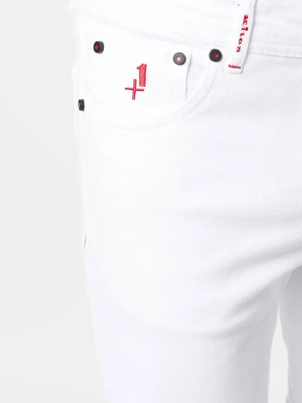 Kiton Low-rise Slim-cut Jeans