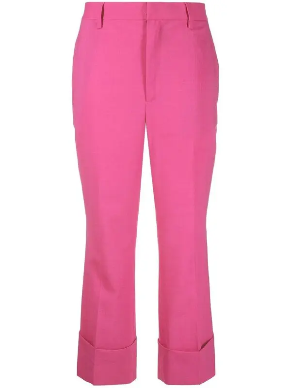 Dsquared2 Cropped Tailored Trousers - Pink
