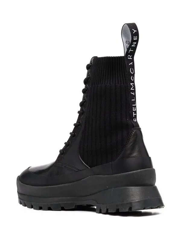 Stella McCartney Trace Lace-up Combat Boots