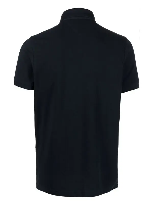 Tommy Hilfiger Embroidered-logo Polo Shirt - Blue