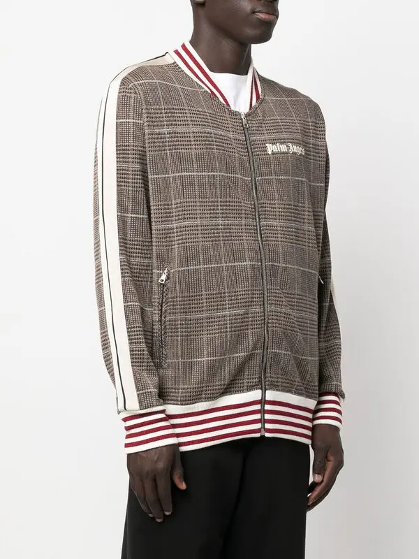 Palm Angels Checked Bomber Jacket