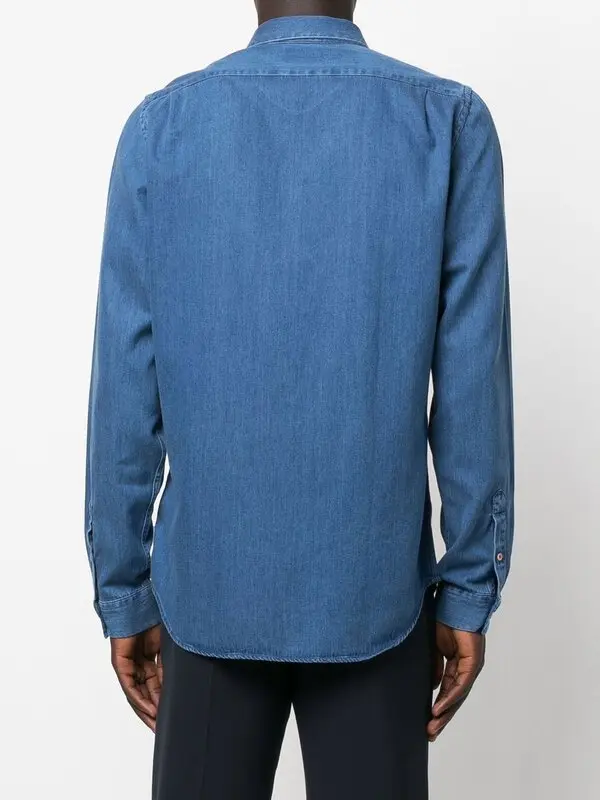 Paul Smith Long-sleeve Organic Denim Shirt