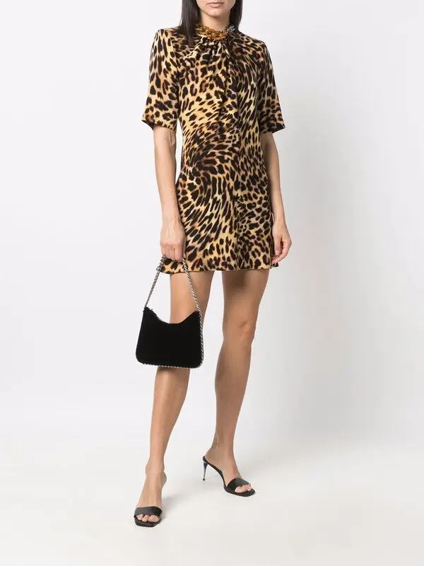Stella McCartney Leopard Print Dress
