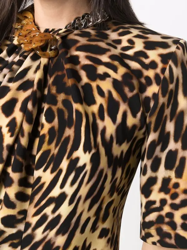 Stella McCartney Leopard Print Dress