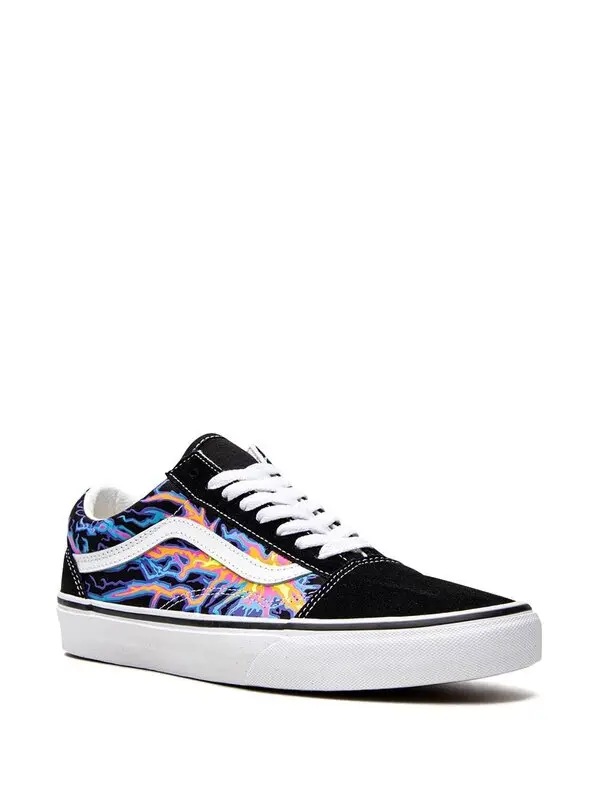 VANS Old Skool Electric Flames Sneakers - Black