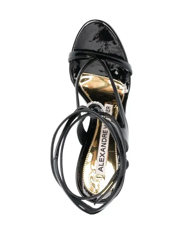 Alexandre Vauthier 100mm Crystal-embellished Sandals