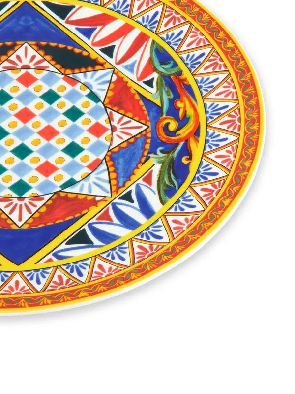 Dolce & Gabbana Porcelain Charger Plate - Blue