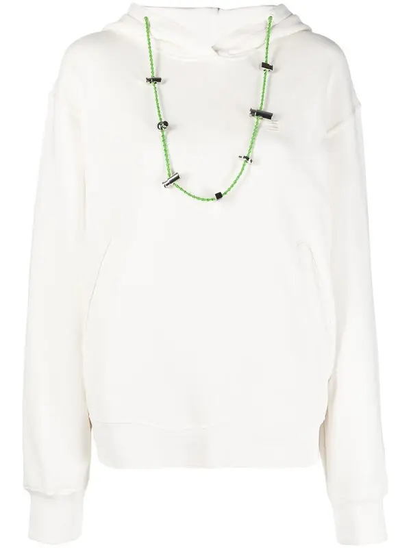 AMBUSH Long-sleeve Hoodie - White