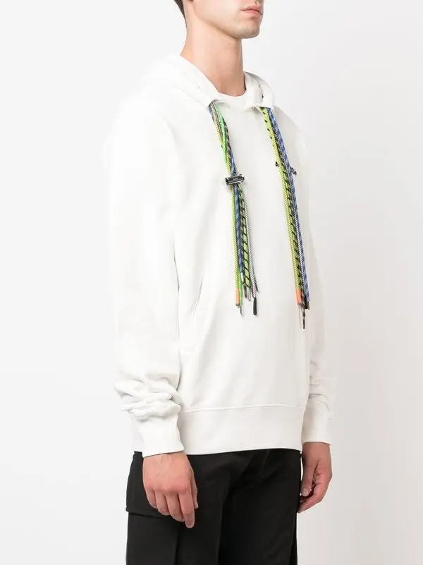 AMBUSH Multi-cord Long-sleeve Hoodie - White
