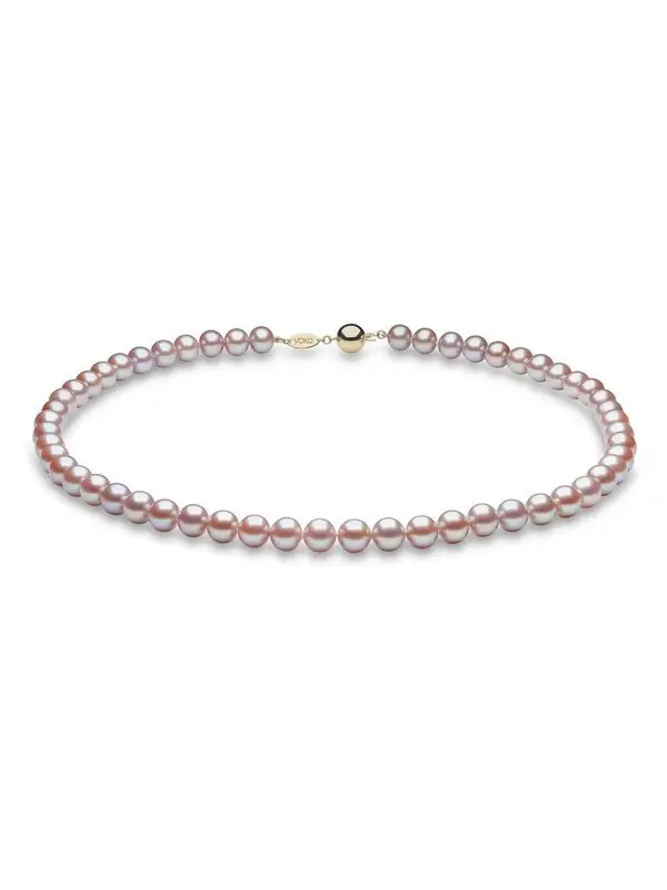 Yoko London 18kt Yellow Freshwater Pearl Necklace - Gold