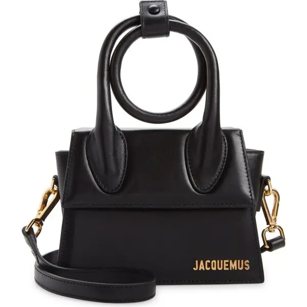 Jacquemus Le Chiquito Noeud Bag - Black