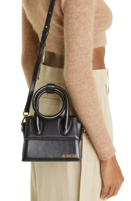 Jacquemus Le Chiquito Noeud Bag - Black