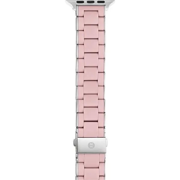 Michele Silicone Apple Watch® Watchband - Pink