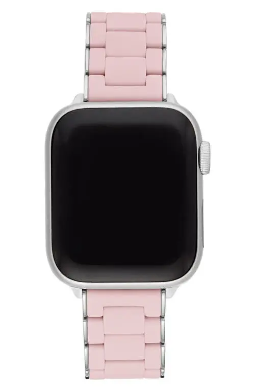 Michele Silicone Apple Watch® Watchband - Pink