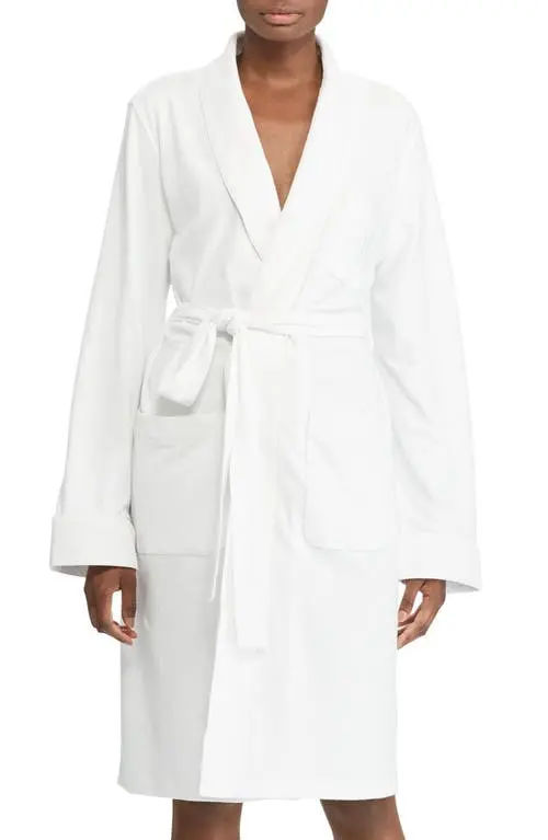 Ralph Lauren Quilted Collar Robe - White
