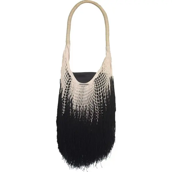PETIT KOURAJ Le Hoop Top Handle Bag
