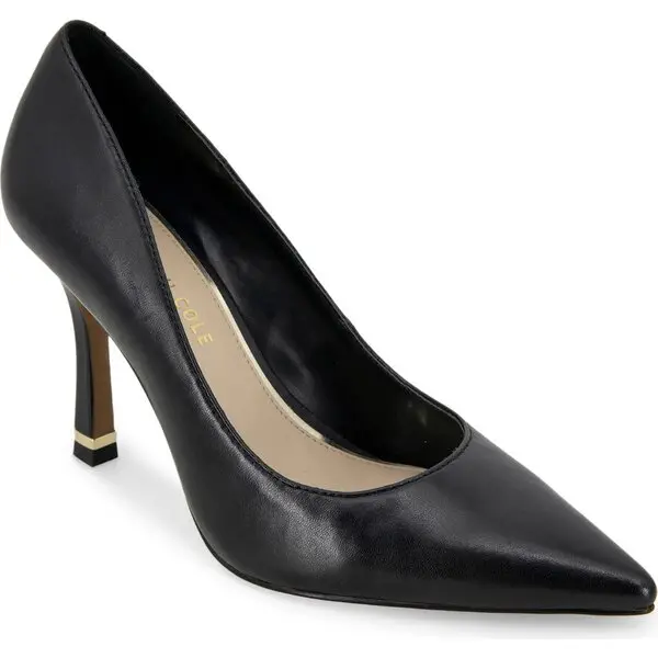KENNETH COLE Romi Pointed Toe Pumps - Black