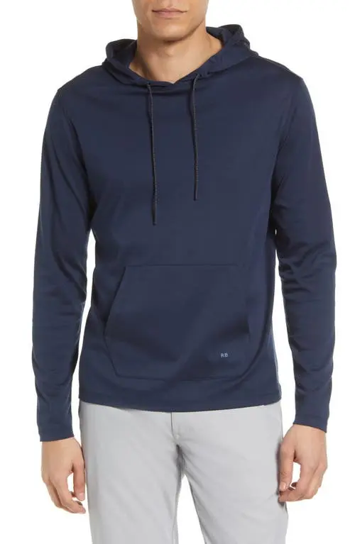 Robert Barakett Georgia Pima Cotton Hoodie - Blue Night