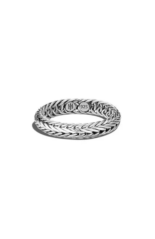 John Hardy Kami Chain Ring - Silver