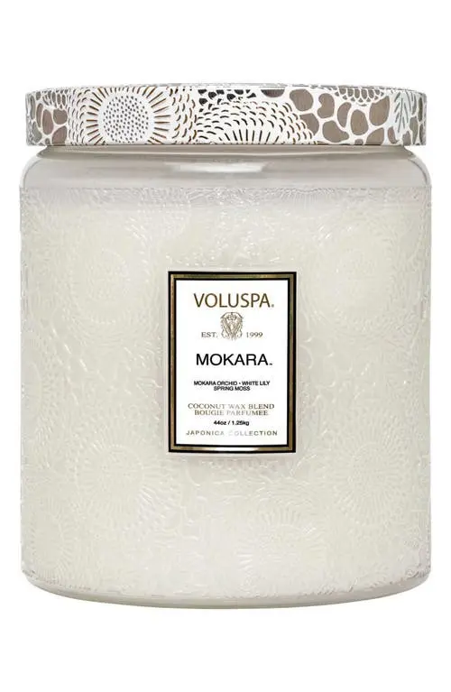 Voluspa Mokara Luxe Jar Candle - Pink