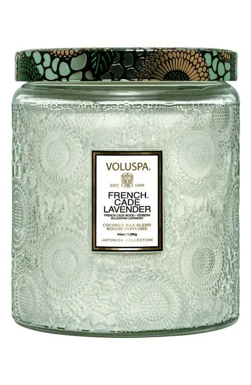 Voluspa French Cade Luxe Jar Candle - Lavender