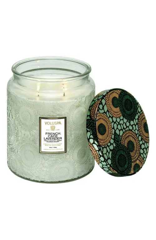 Voluspa French Cade Luxe Jar Candle - Lavender