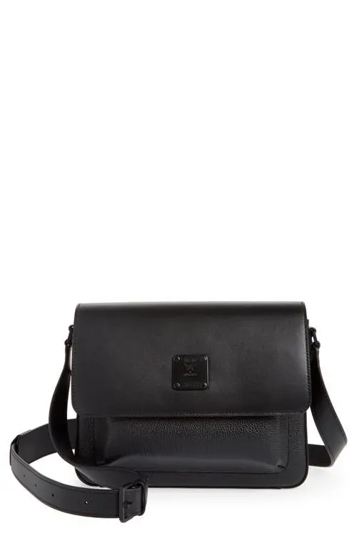 Mcm Klassik Small Messenger Bag - Black