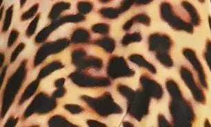 Stella McCartney Animal Print Long Sleeve Tie Waist Jumpsuit