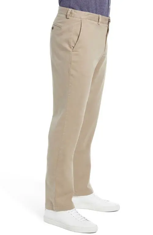 Johnston & Murphy Flat Front Chinos