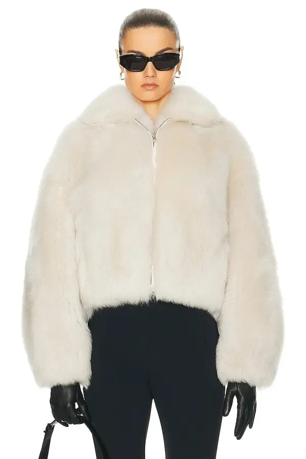Nour Hammour Tara Fur Jacket
