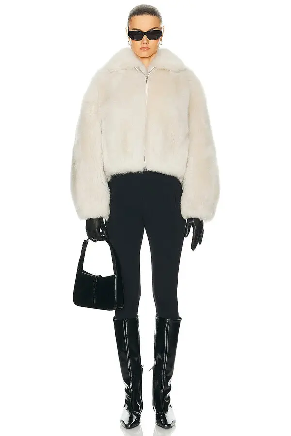 Nour Hammour Tara Fur Jacket