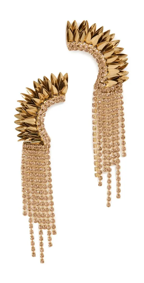 Deepa Gurnani Deepa Estella Earrings - Gold