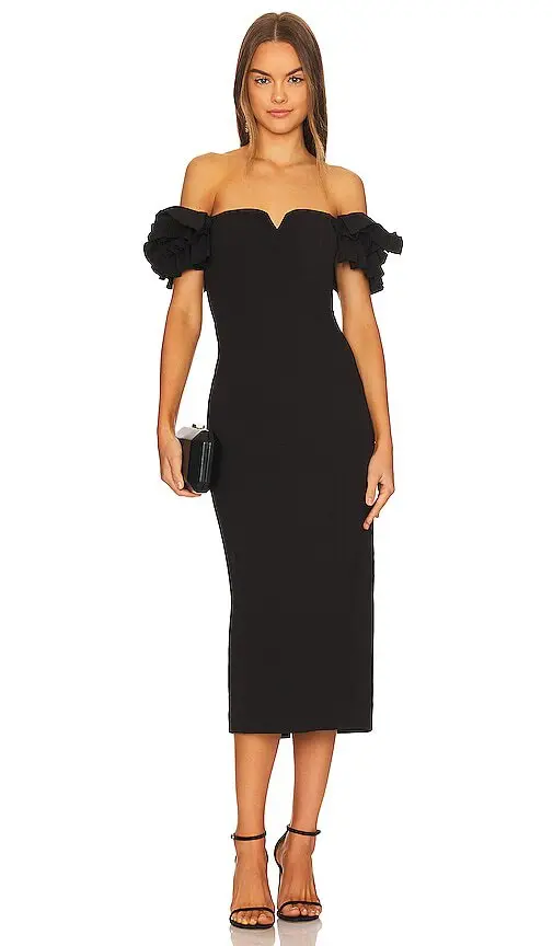 ELLIATT Creole Off-the-shoulder Dress