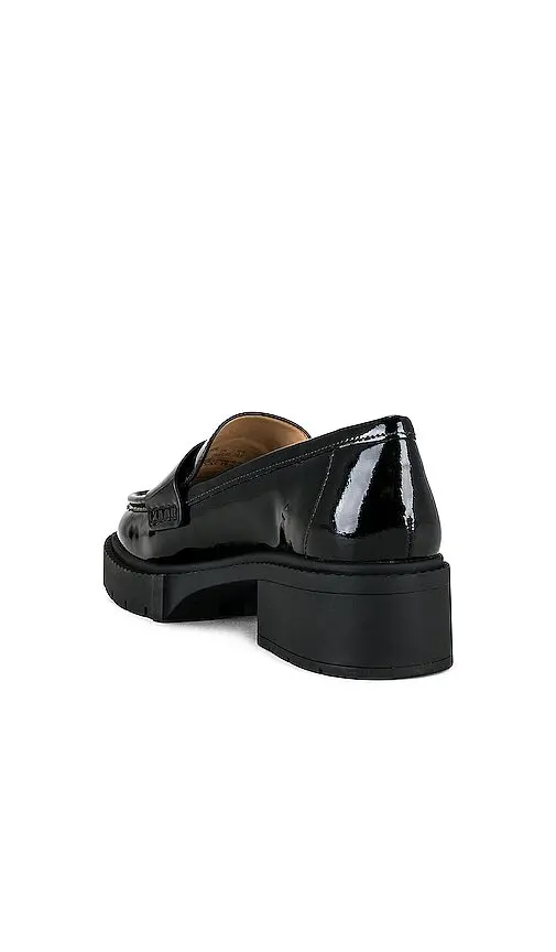 COACH Leah Loafer - Black Patent