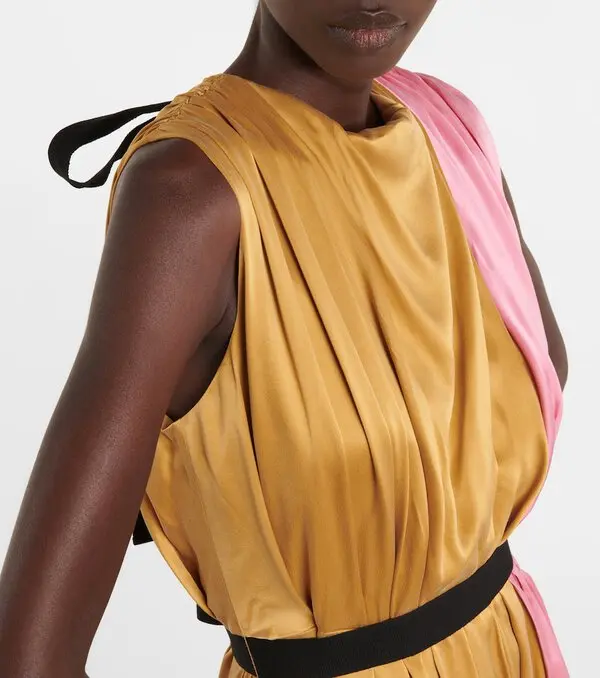 ROKSANDA Aldona Silk Satin Maxi Dress