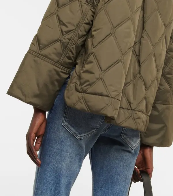 GANNI Quilted Ripstop Jacket