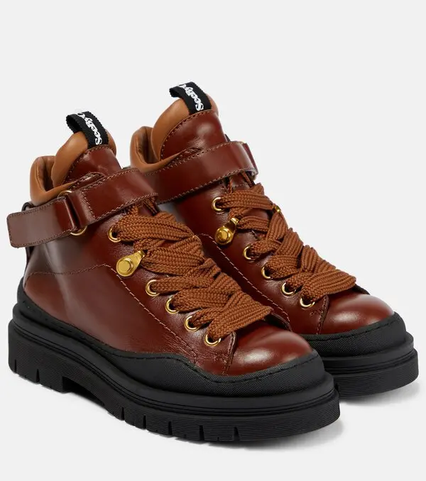 See By Chloé Jolya Leather Ankle Boots