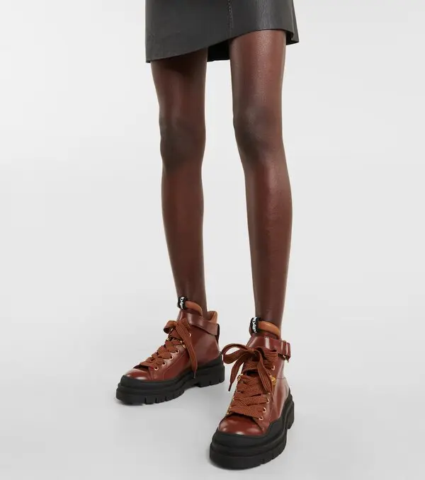 See By Chloé Jolya Leather Ankle Boots