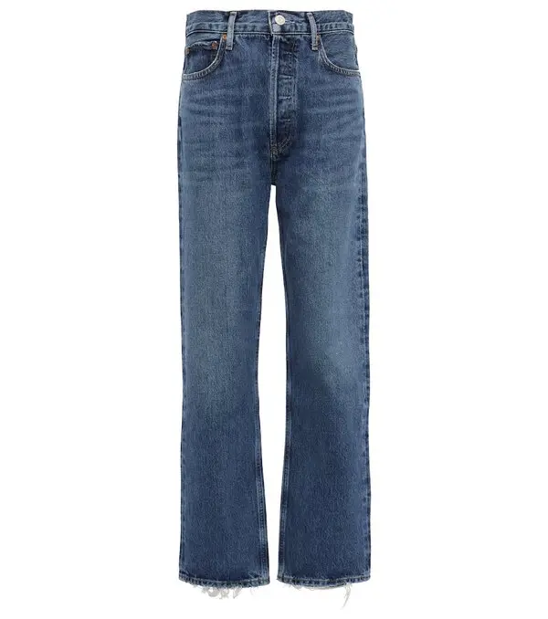 AGOLDE 90's Pinch High-rise Straight Jeans - Blue