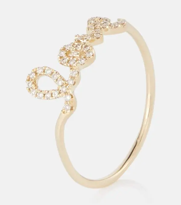 SYDNEY EVAN 14kt Ring With Diamonds
