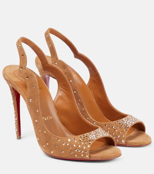 CHRISTIAN LOUBOUTIN Nudes Degrachick Sandals - Beige