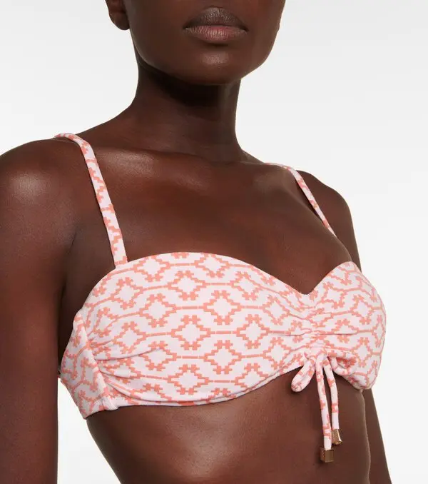 Heidi Klein Antigua Printed Bikini Top