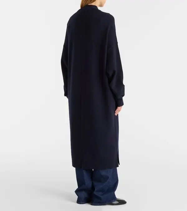 Extreme Cashmere N°61 Koto Cashmere-blend Cardigan - Blue