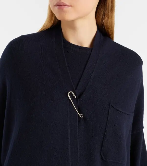 Extreme Cashmere N°61 Koto Cashmere-blend Cardigan - Blue