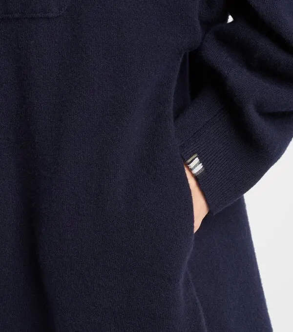 Extreme Cashmere N°61 Koto Cashmere-blend Cardigan - Blue