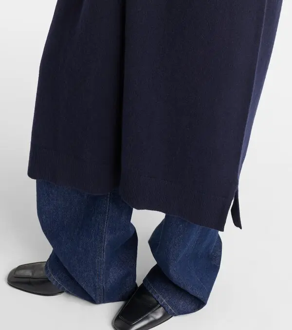 Extreme Cashmere N°61 Koto Cashmere-blend Cardigan - Blue