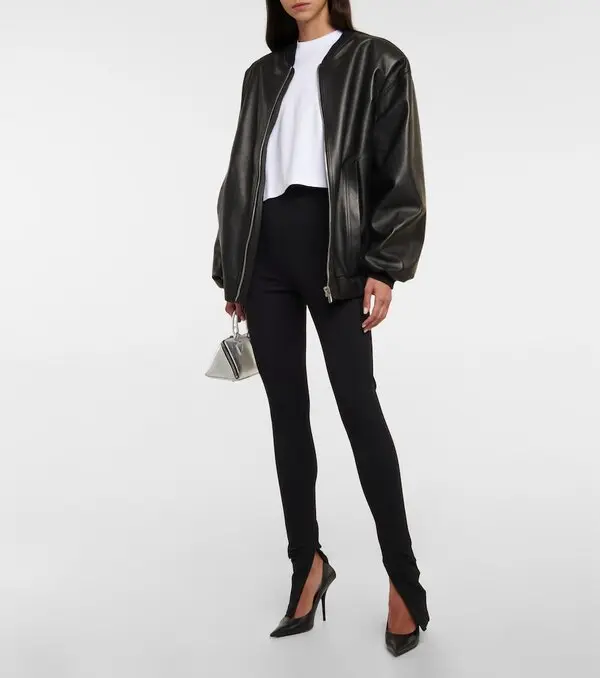 Wardrobe.NYC Zipped Leggings